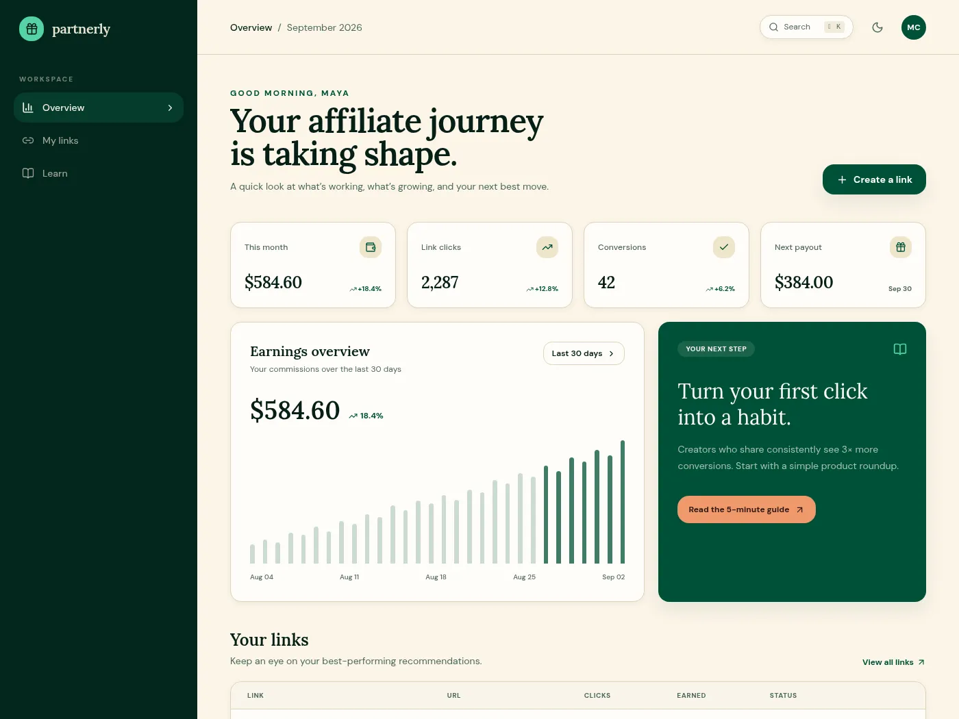 Shopify Affiliate Starter
