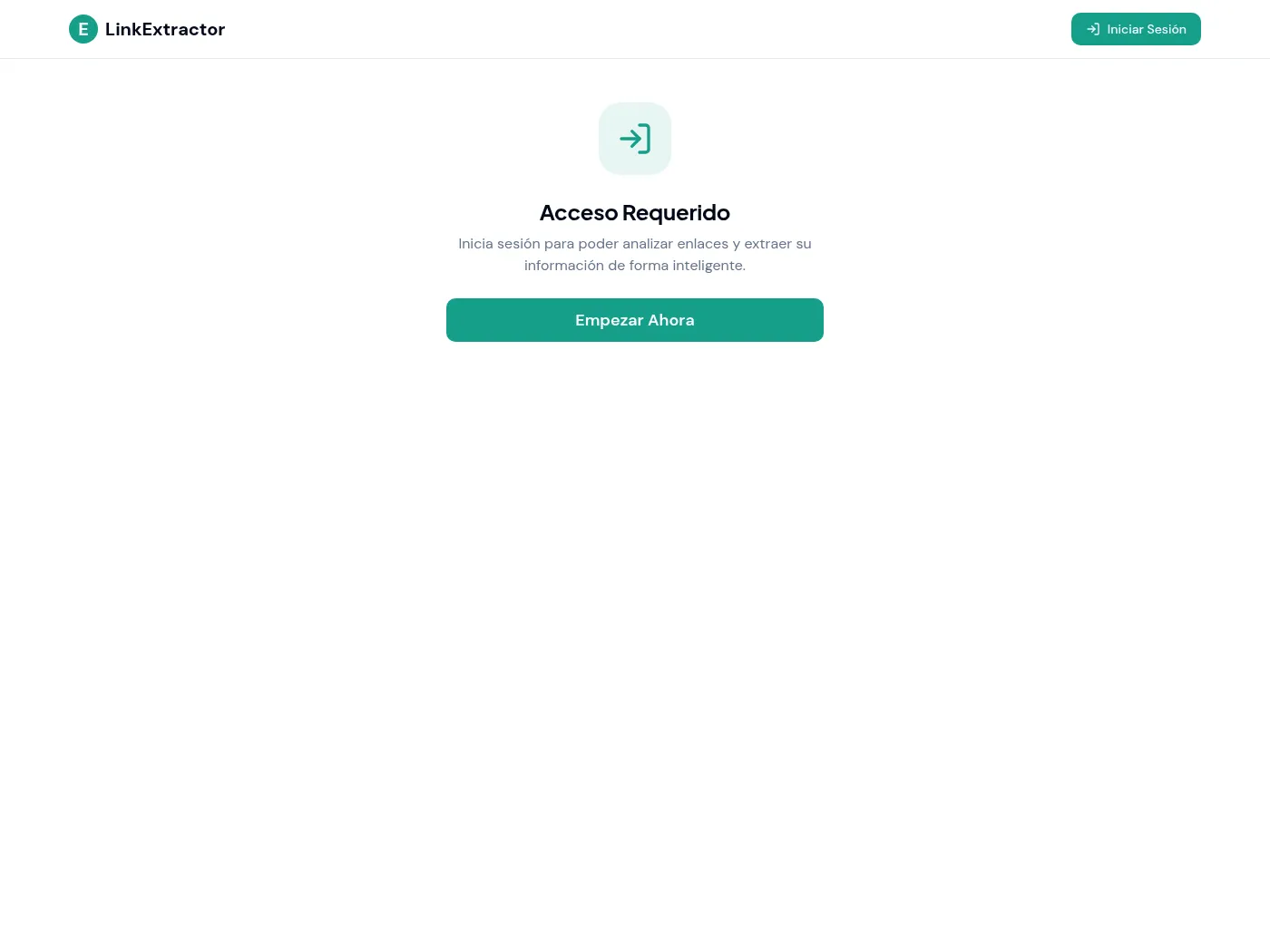 Enlace Extractor Web