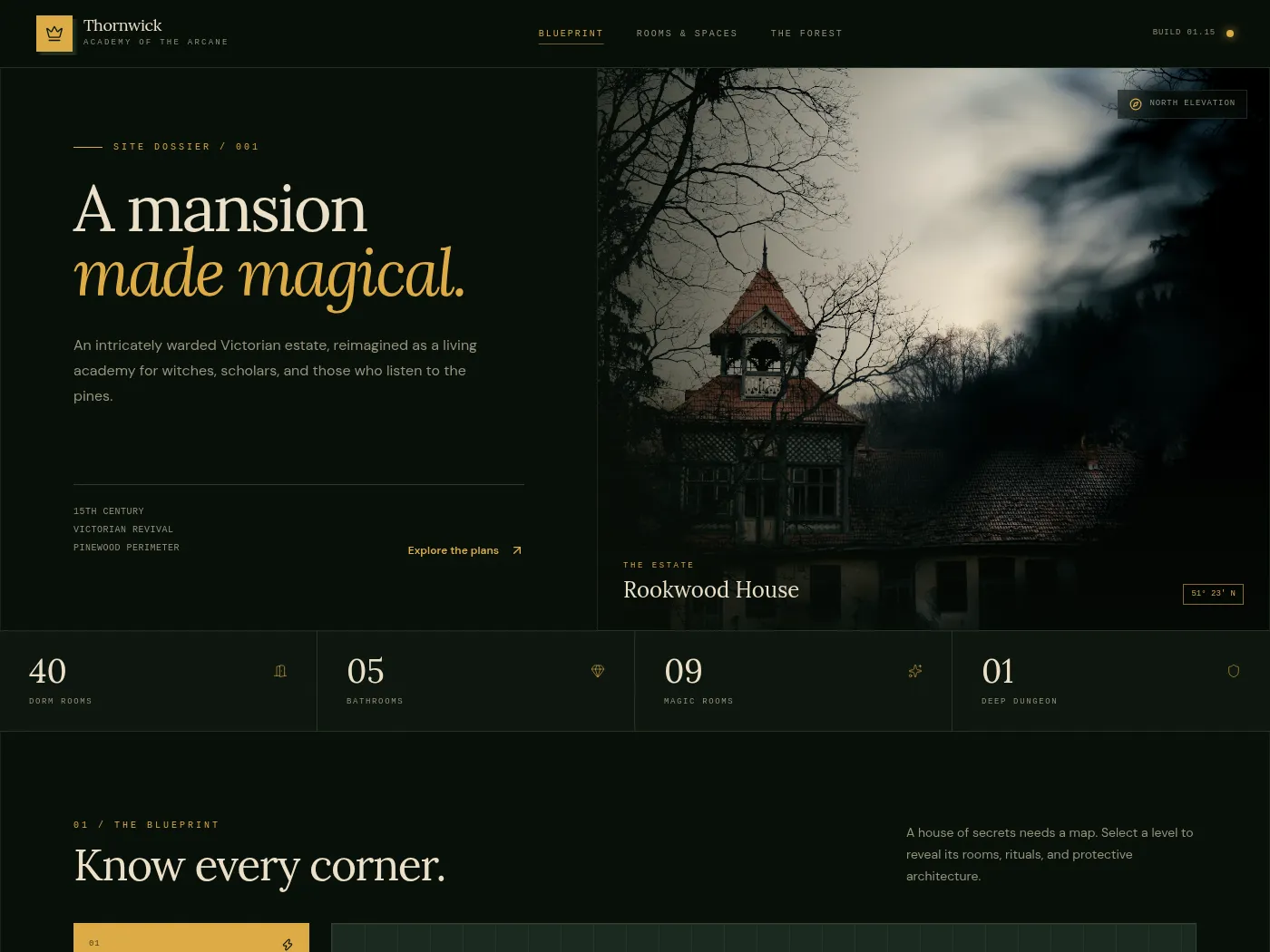 Witch Academy Mansion Builder