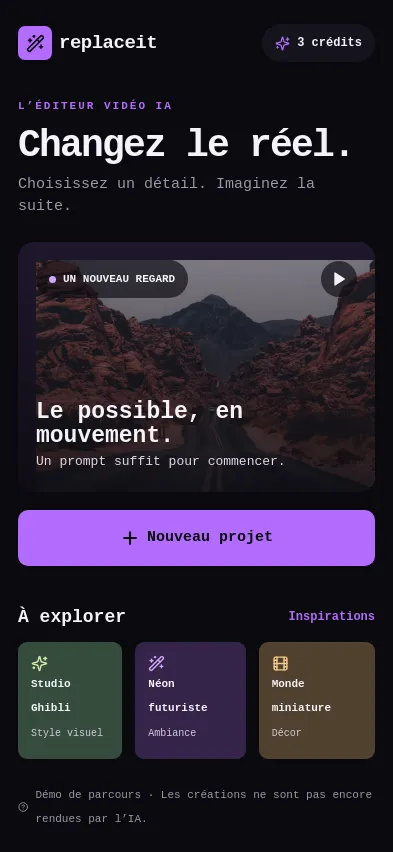 ReplaceIt Video Editor