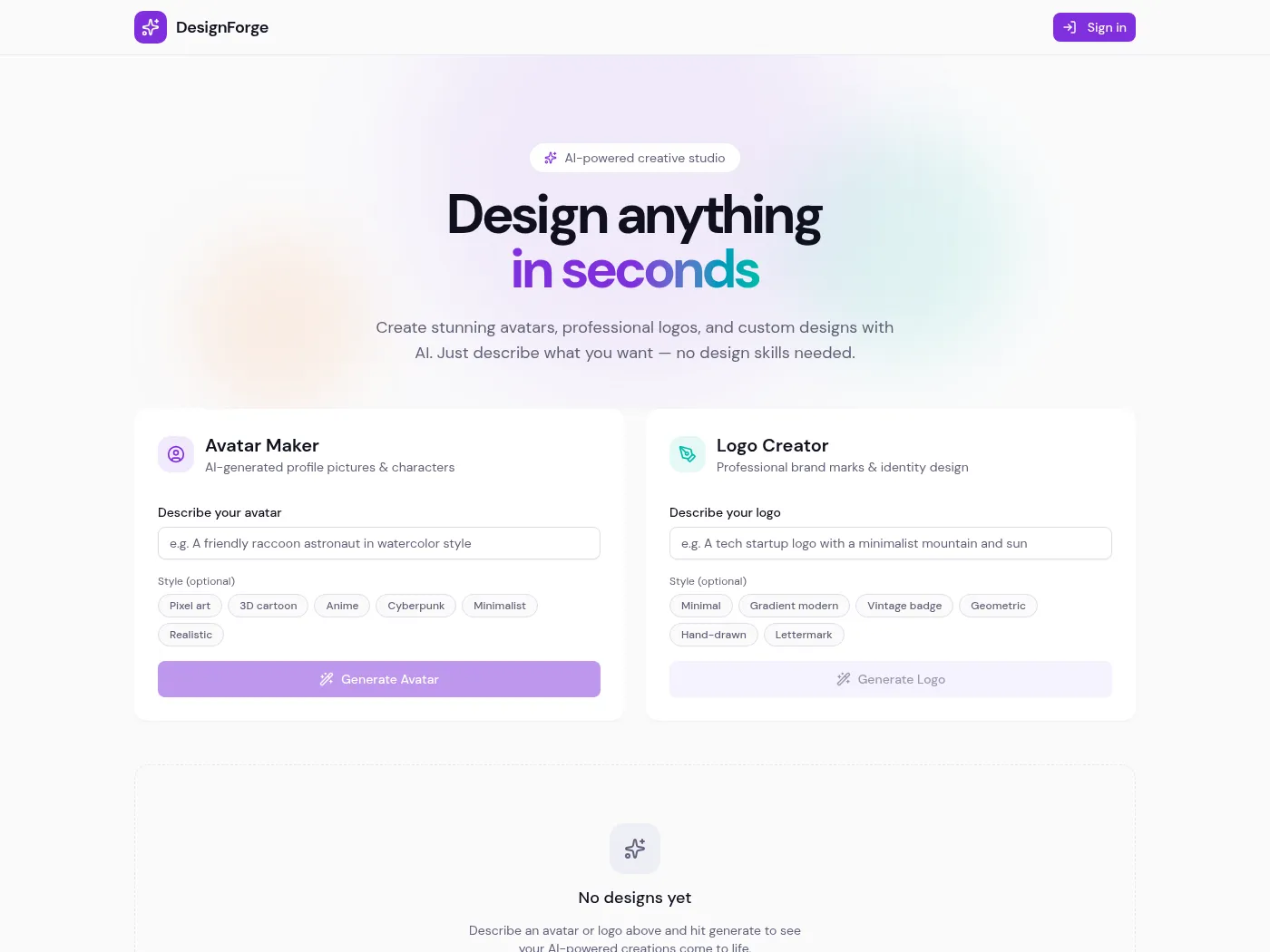 DesignForge Studio