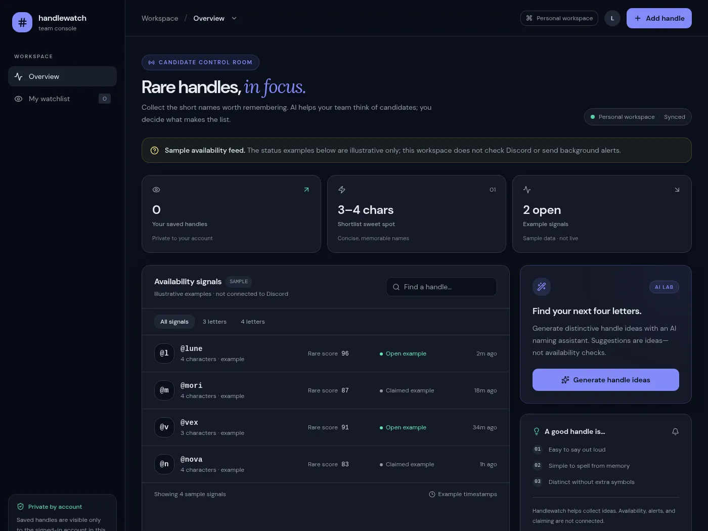 Discord Name Sniper