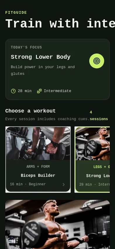 FitGuide Mobile