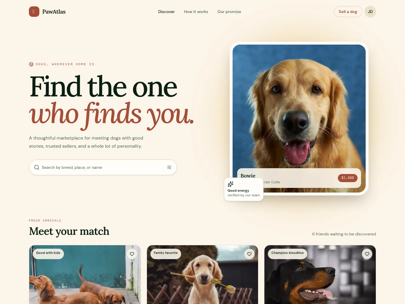 Global Dog Marketplace