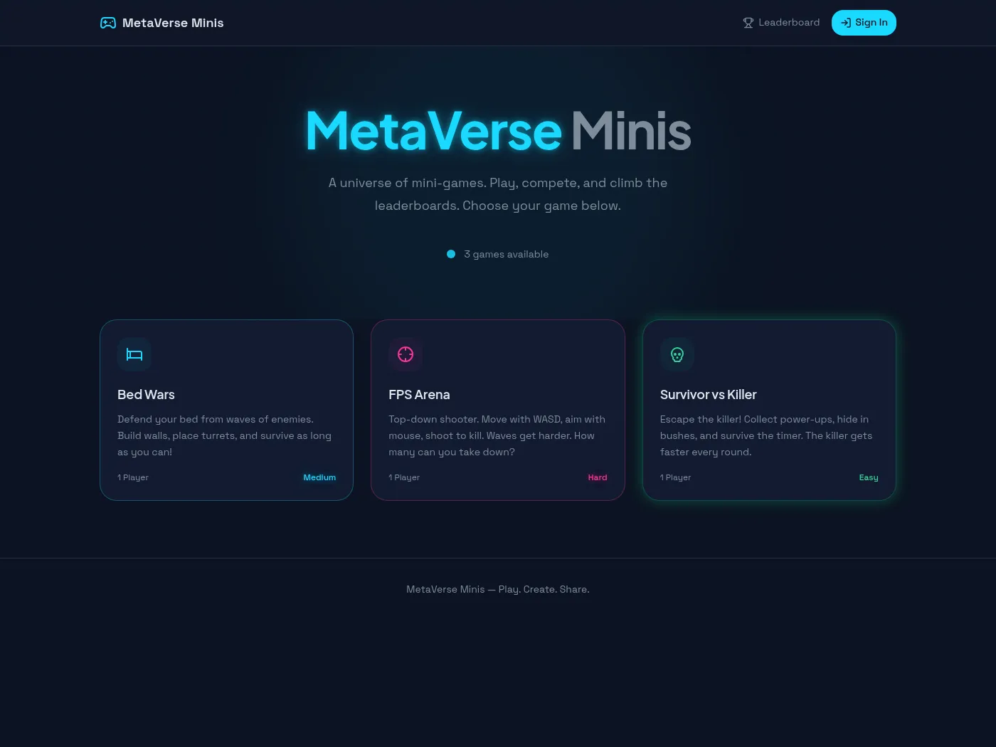 MetaVerse Minis