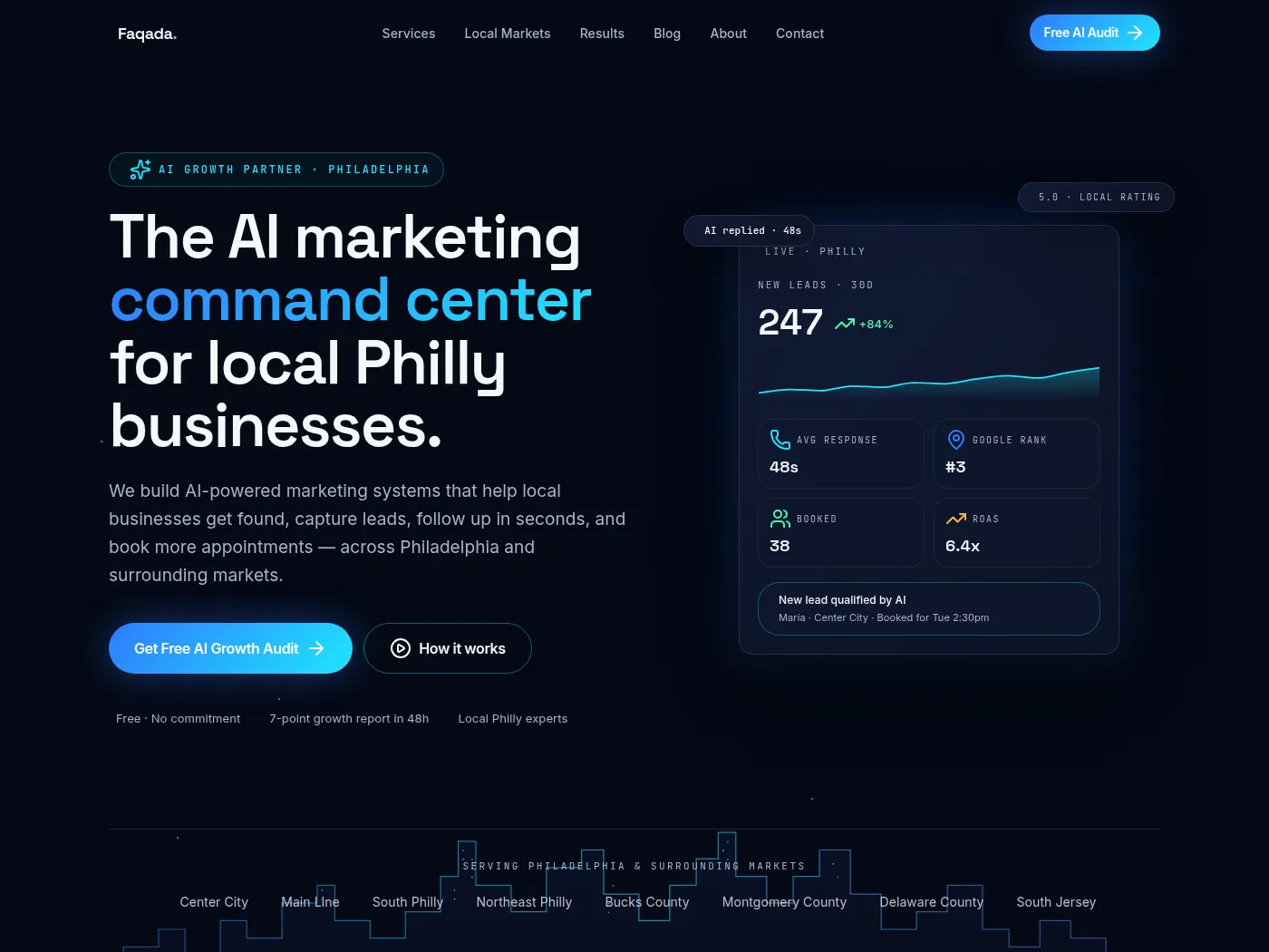 Faqada AI Marketing Site