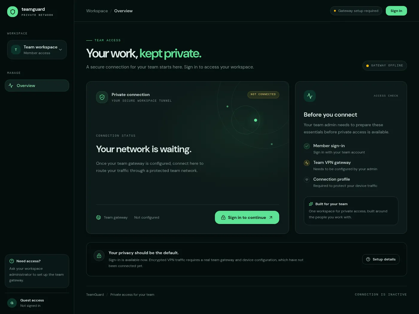 TeamGuard VPN