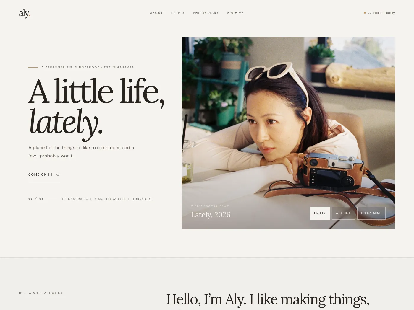 ALY Digital Journal