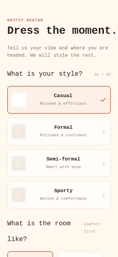 Outfit Avatar Stylist