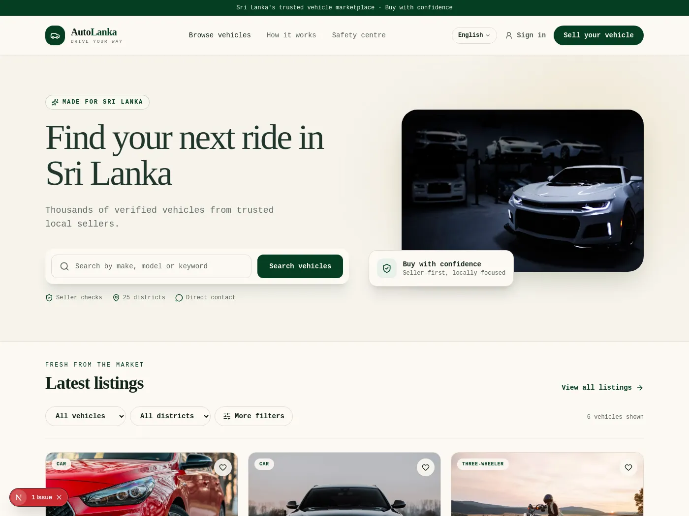 Sri Lanka Auto Hub