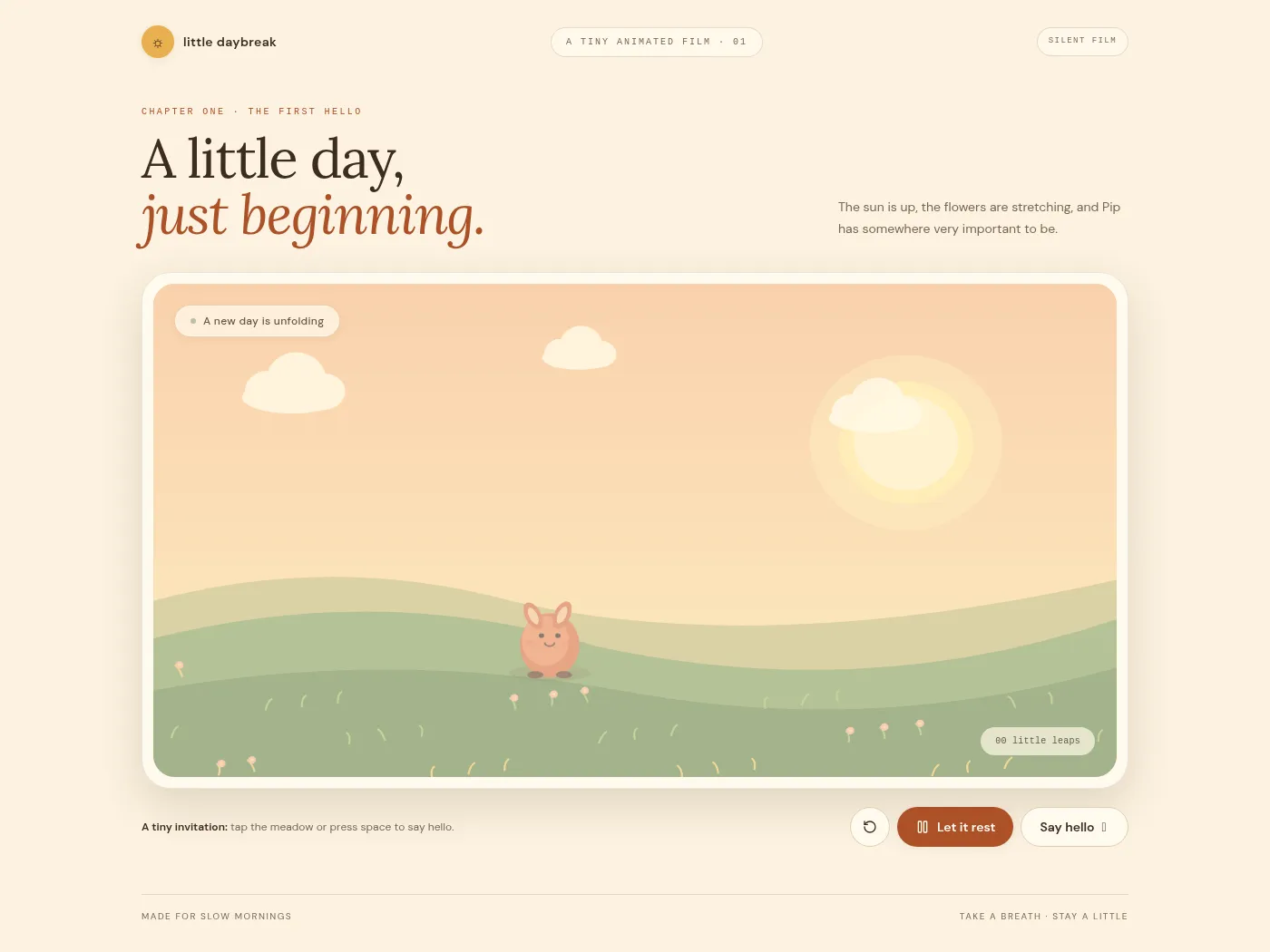 Animated Cartoon Film JS