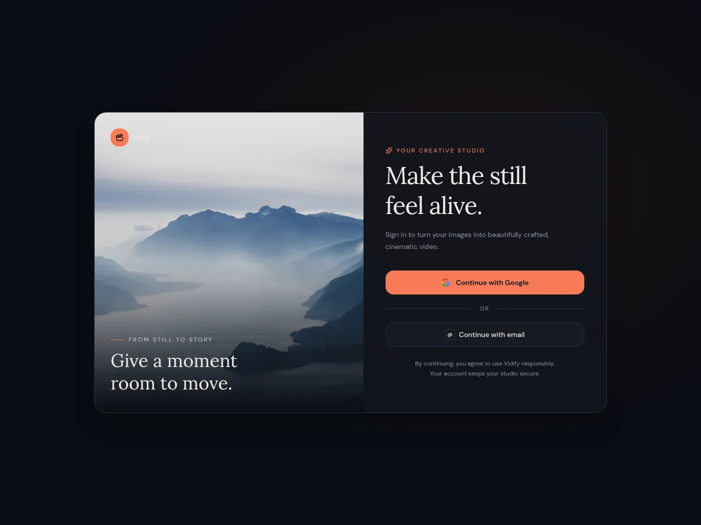 Vidify AI Studio