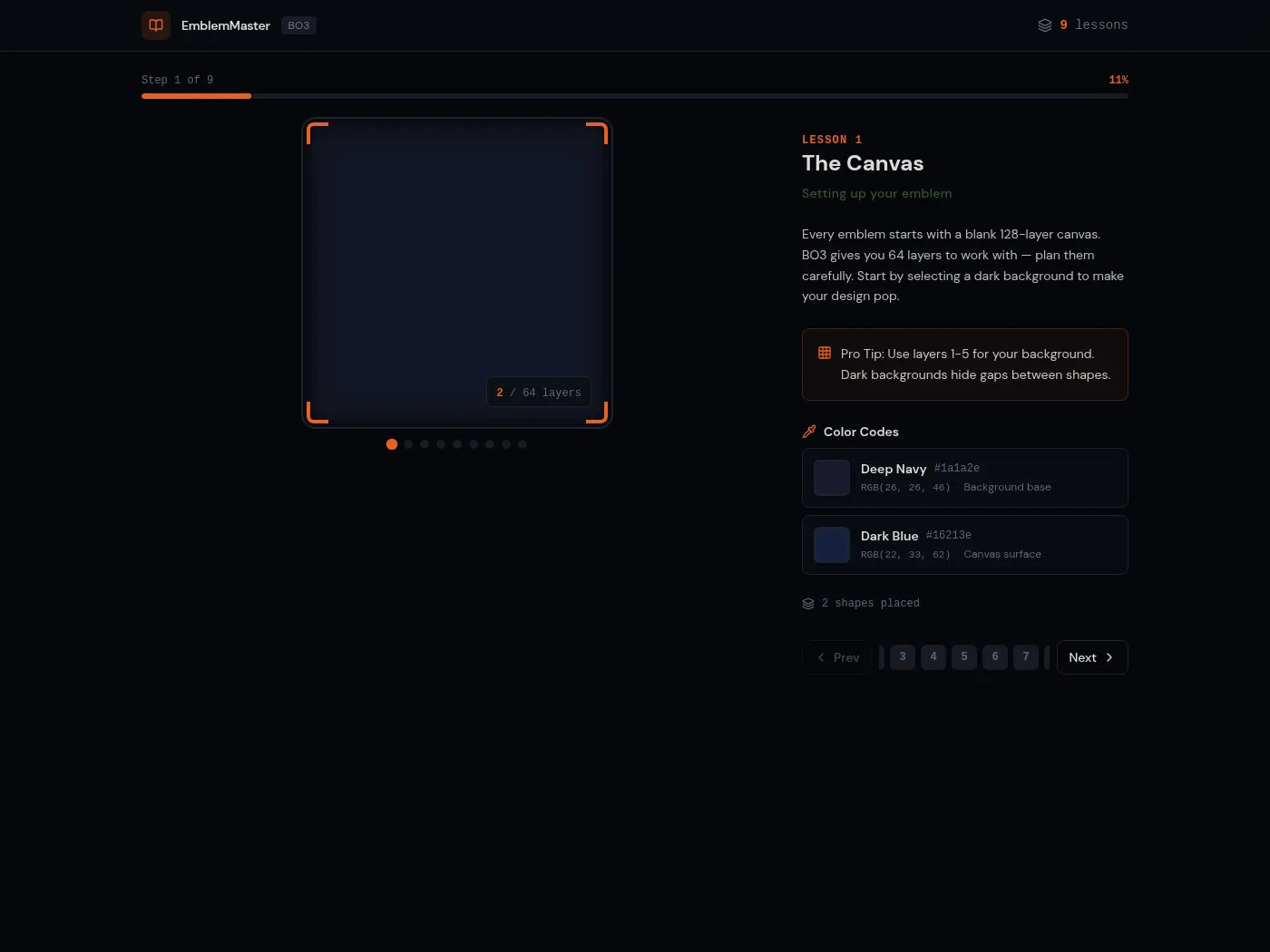 EmblemMaster BO3 Tutor