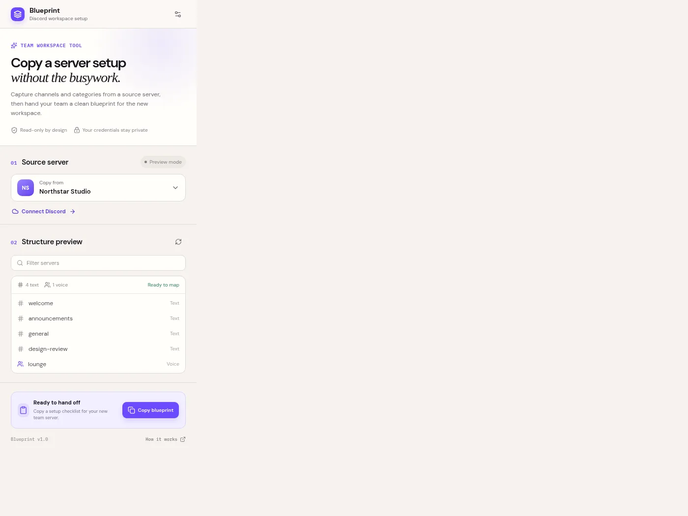 Discord Server Duplicator