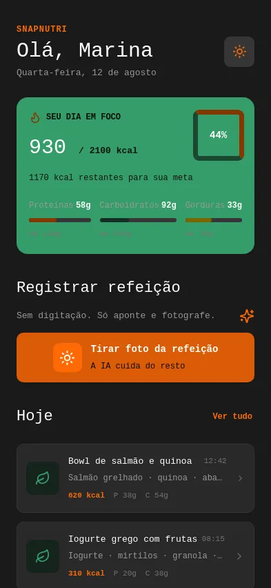 SnapNutri Tracker