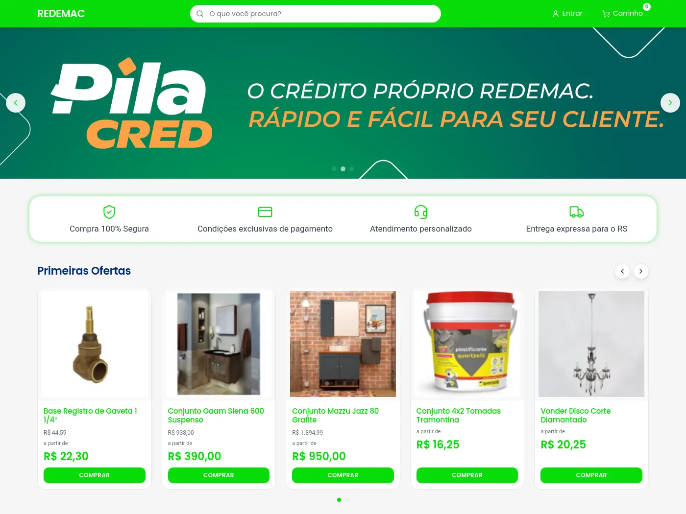 Redemac Web Clone