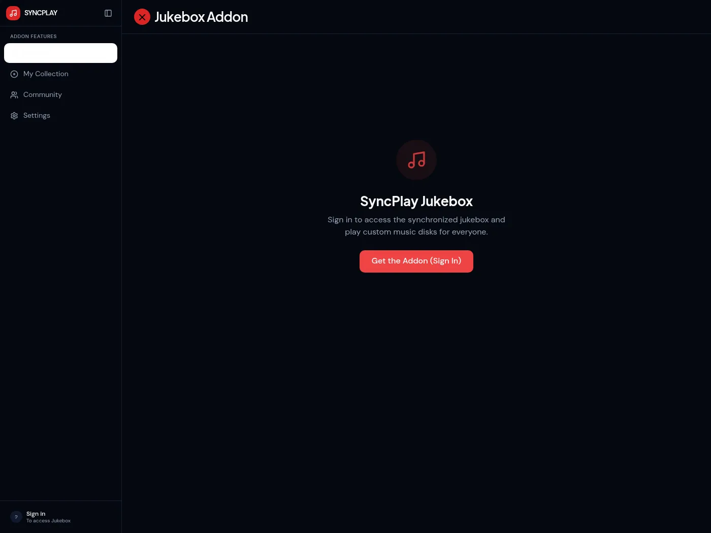NewsVR's music disk Add-ON