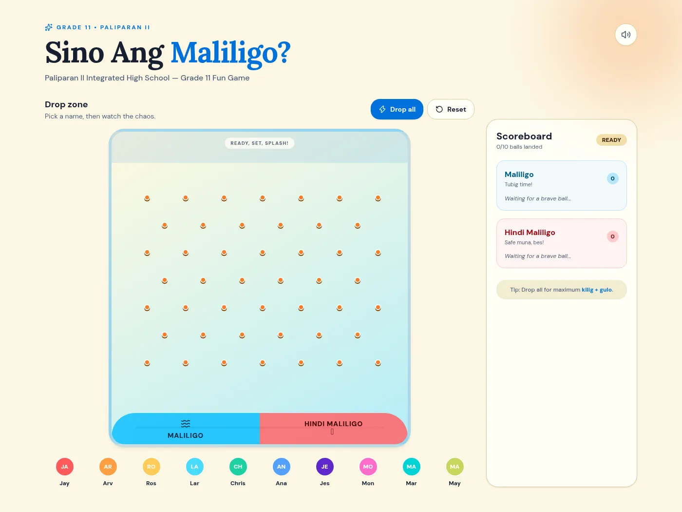 Plinko Paliparan Showdown