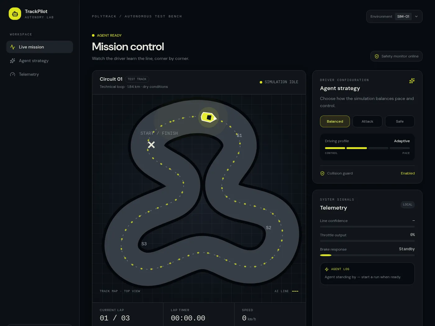 Polytrack AI Player