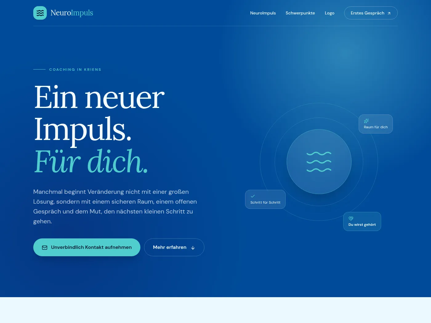 NeuroImpuls Coach Site