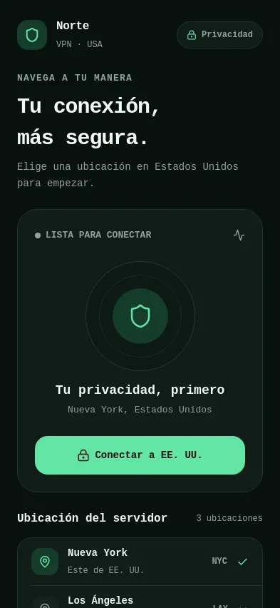 Conexión VPN USA