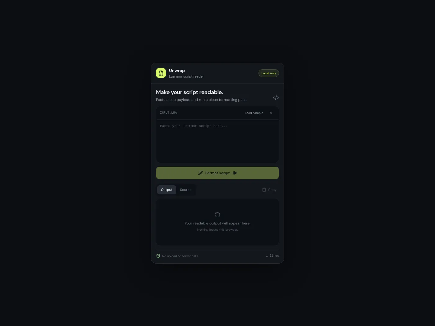 Luarmor Script Deobfuscator