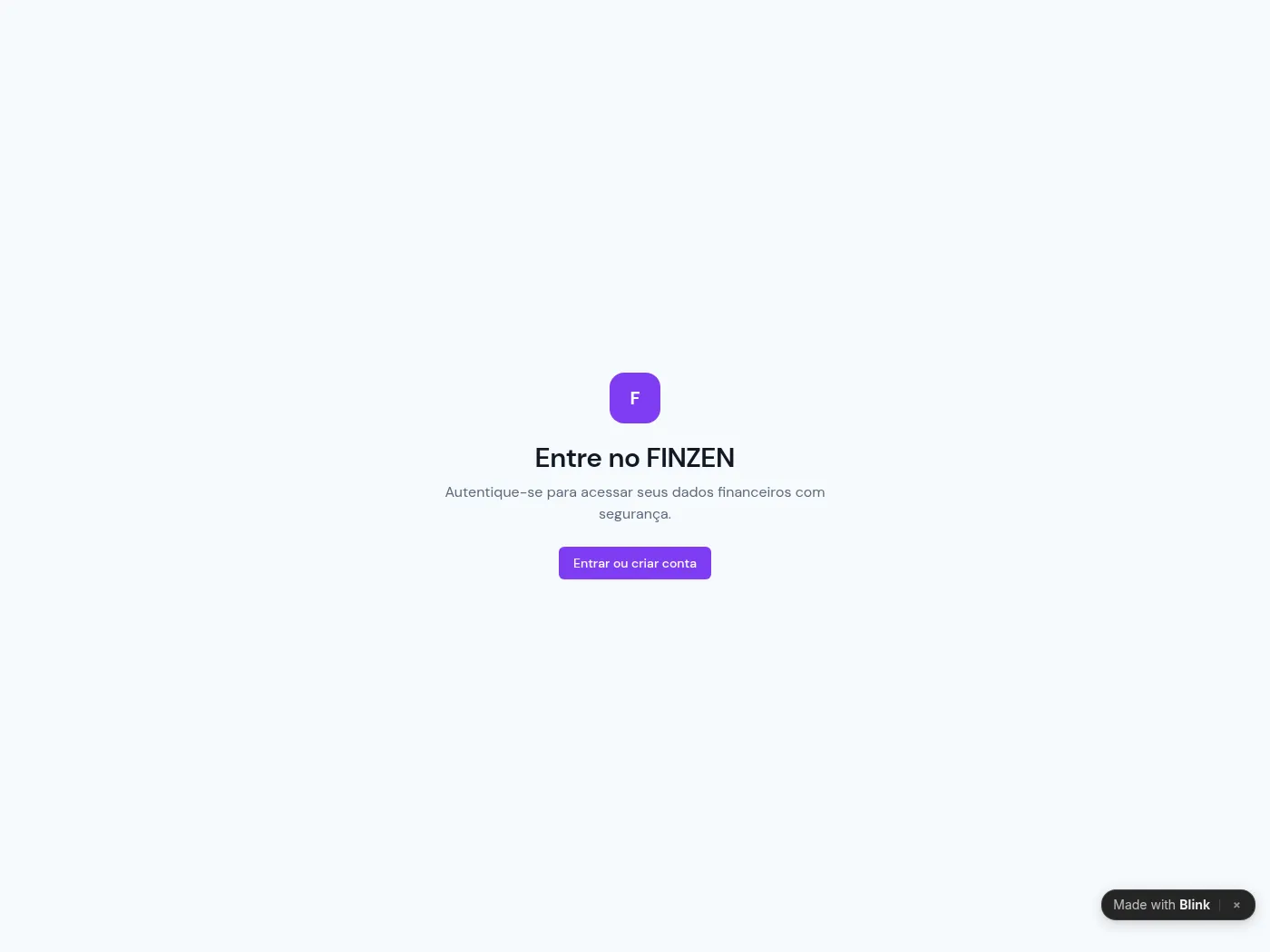 FINZEN Personal Finance App