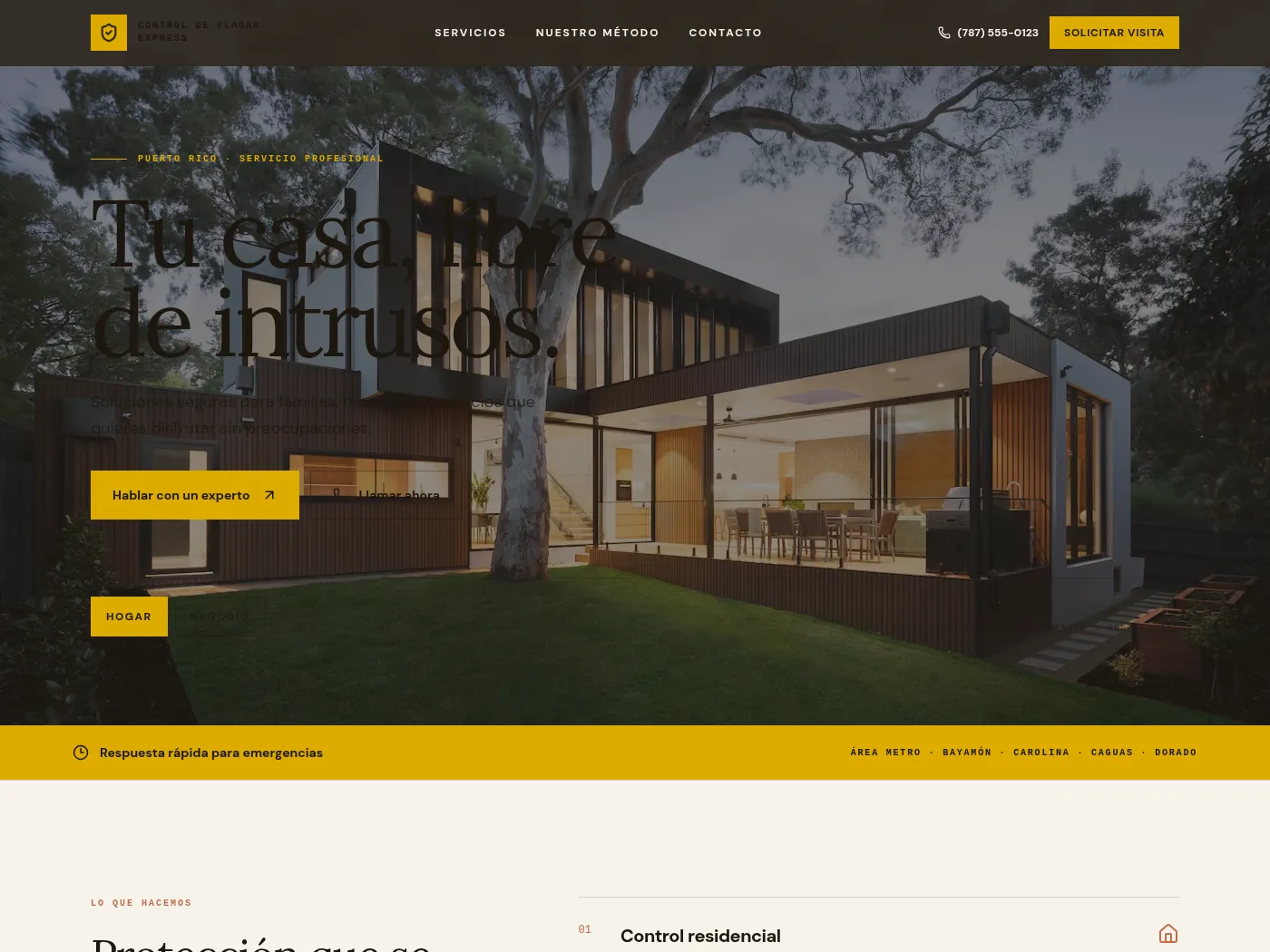 Pest Control Express Site