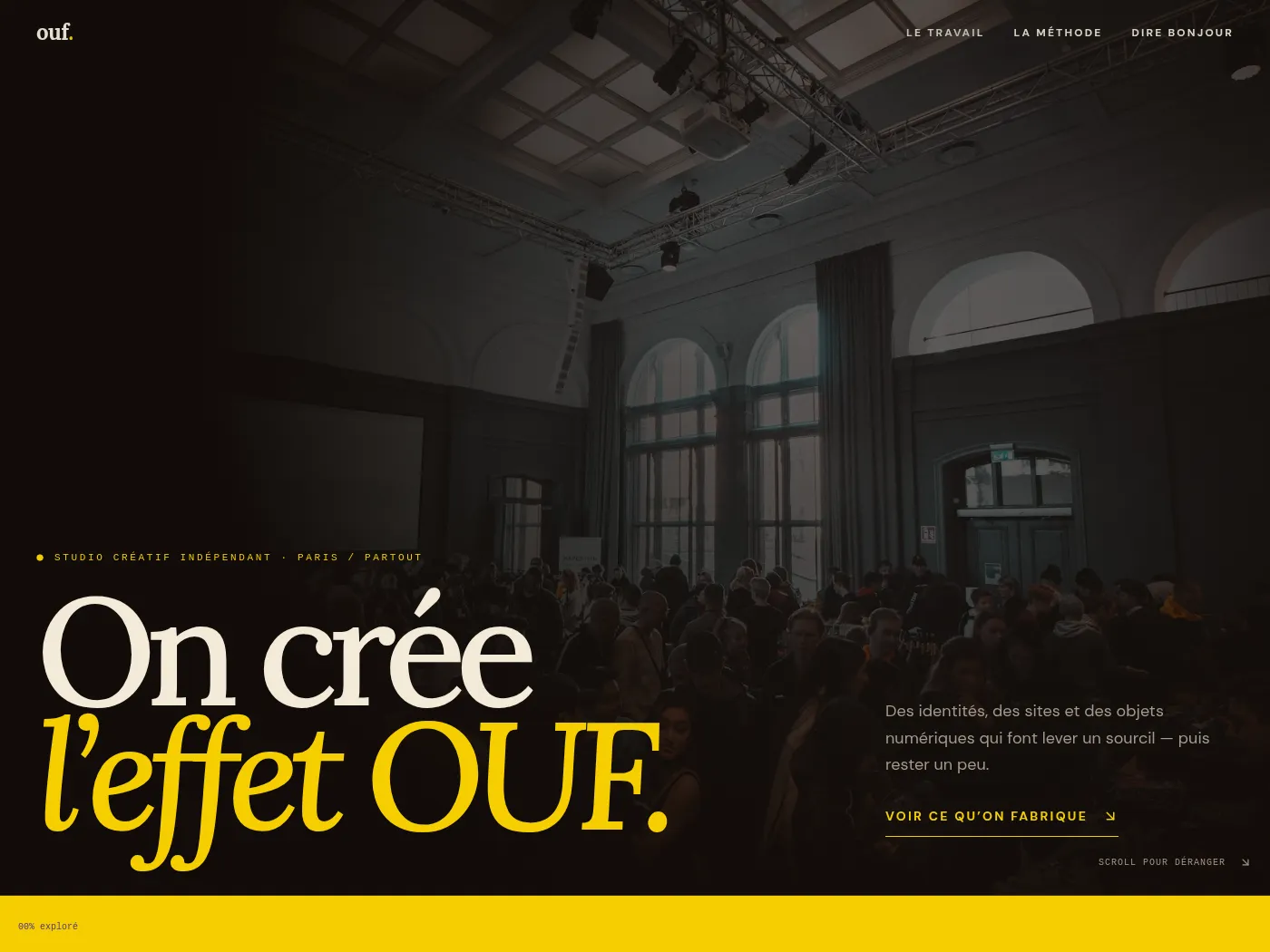 Ouf Web Experience