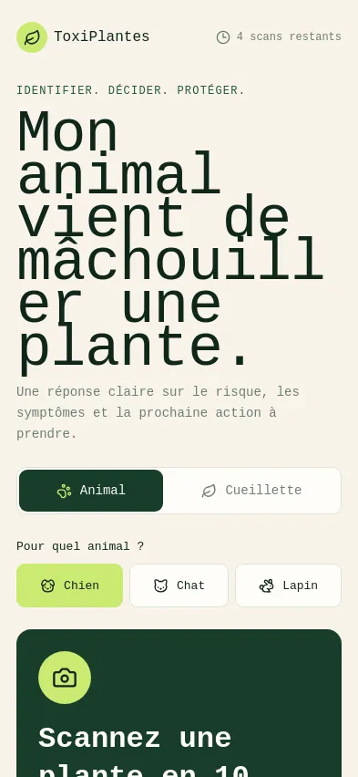 ToxiPlantes Guard