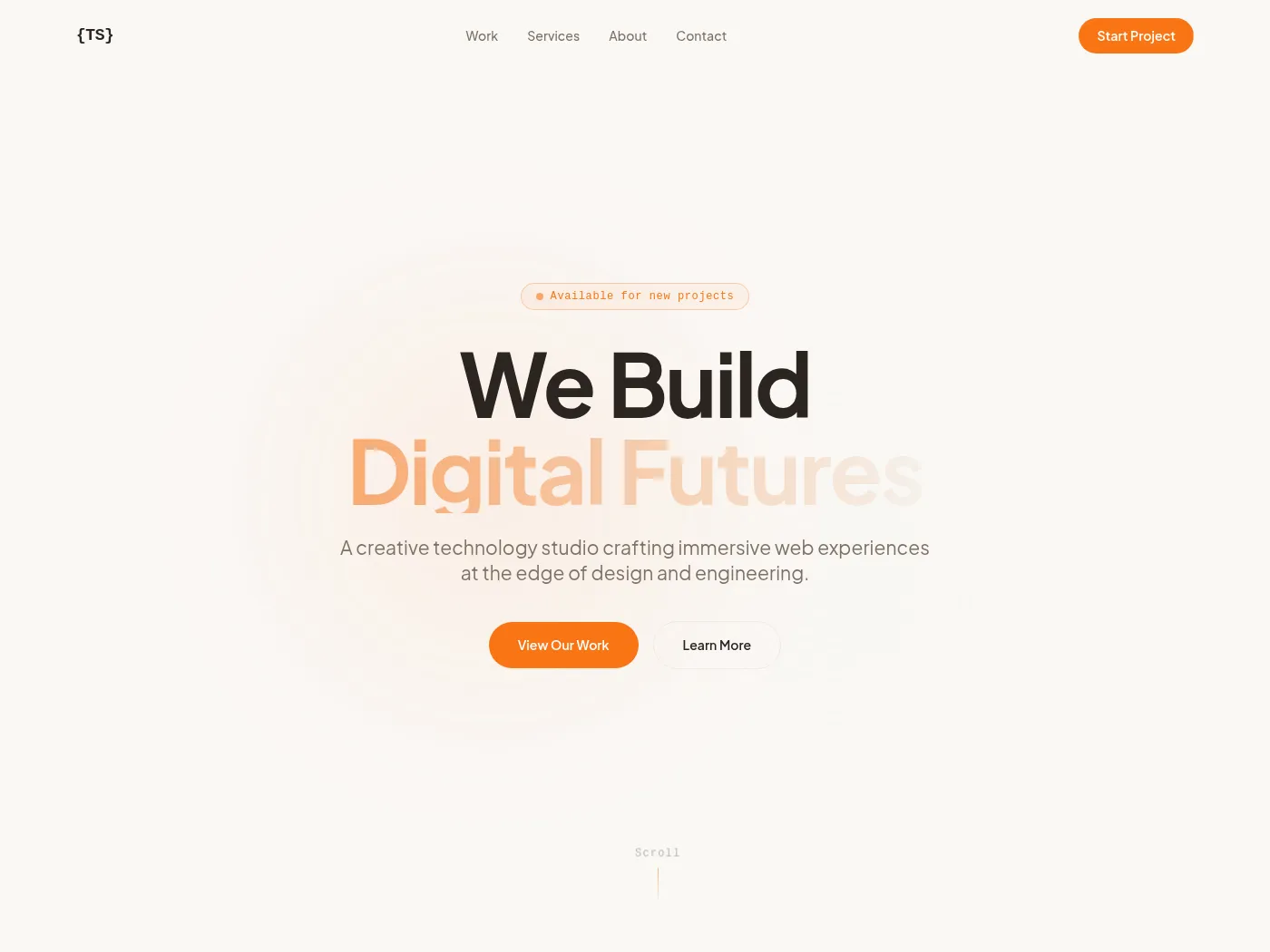 TechStyle Web Layout