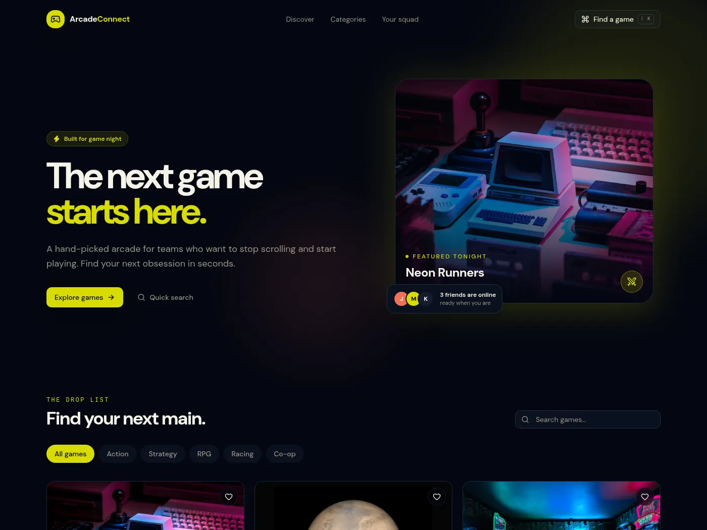 Arcade Connect