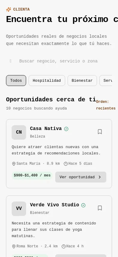 Client Finder App