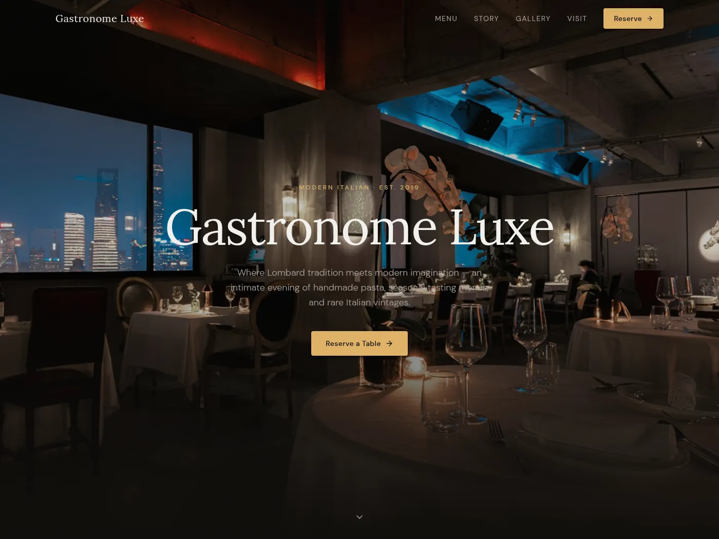Gastronome Luxe