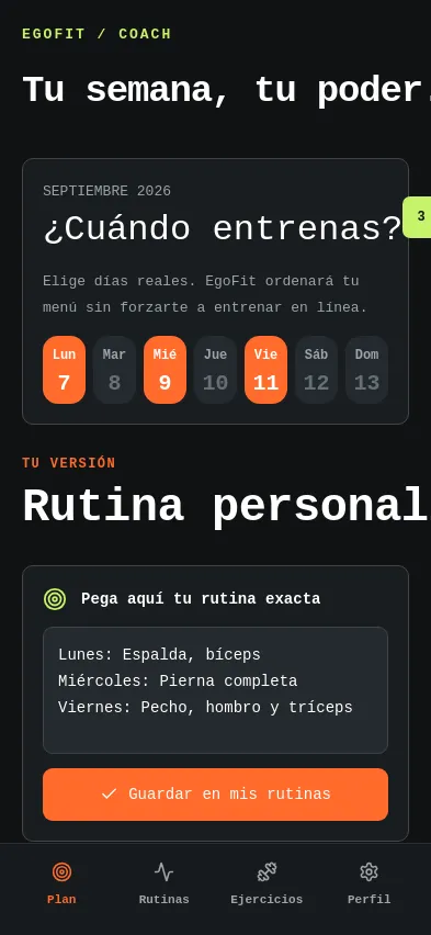 EgoFit: Smart Workout Companion