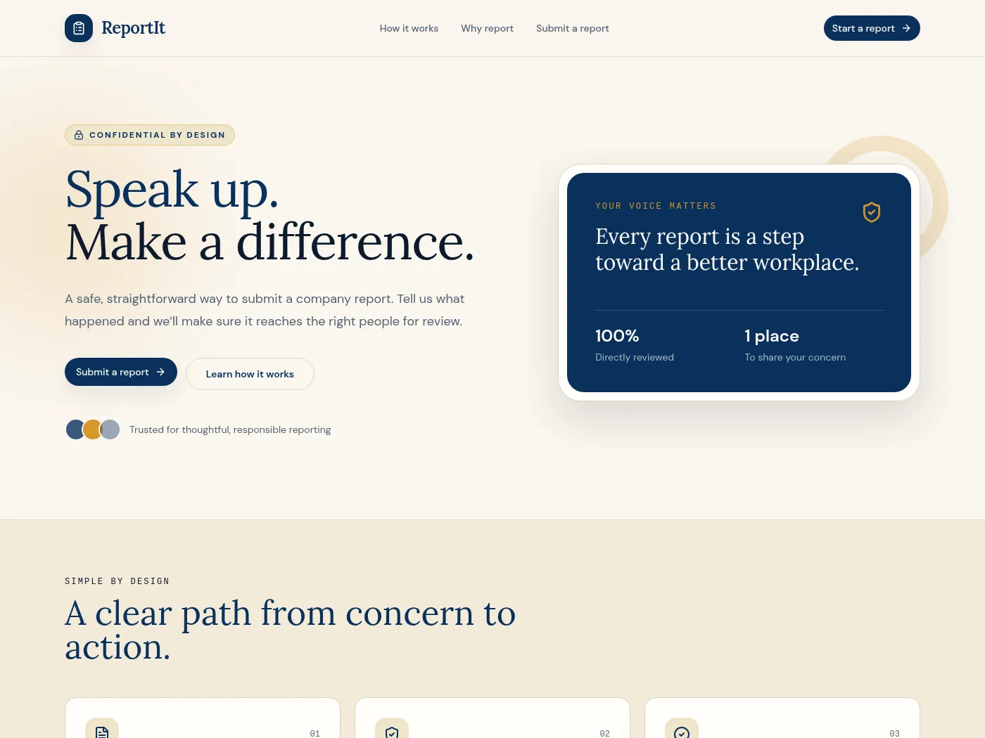 ReportIt Portal