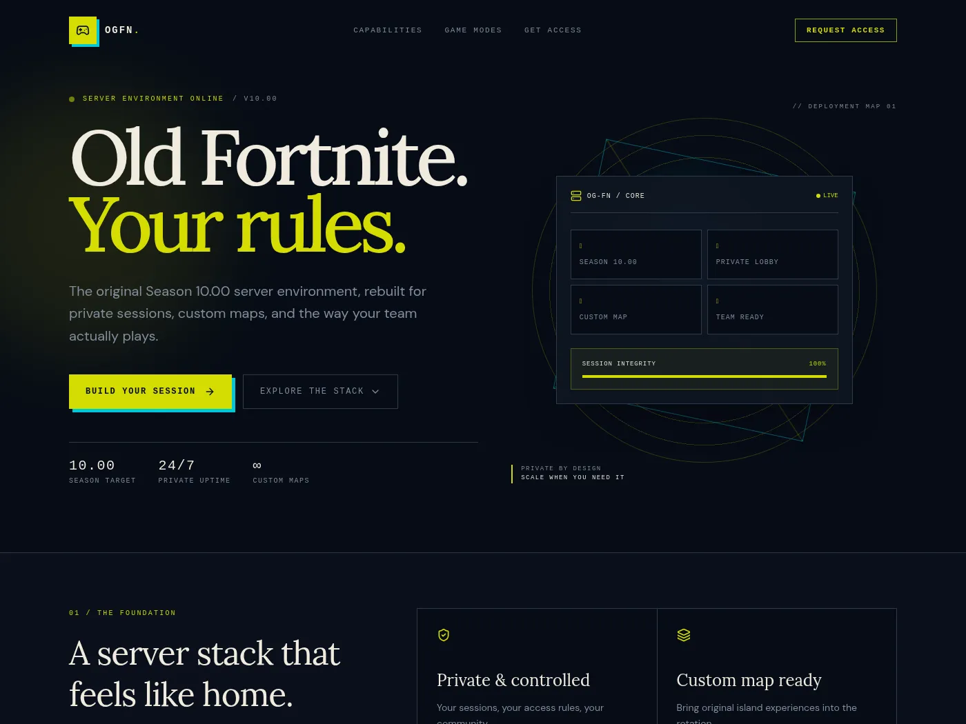 OGFN Server Emulator