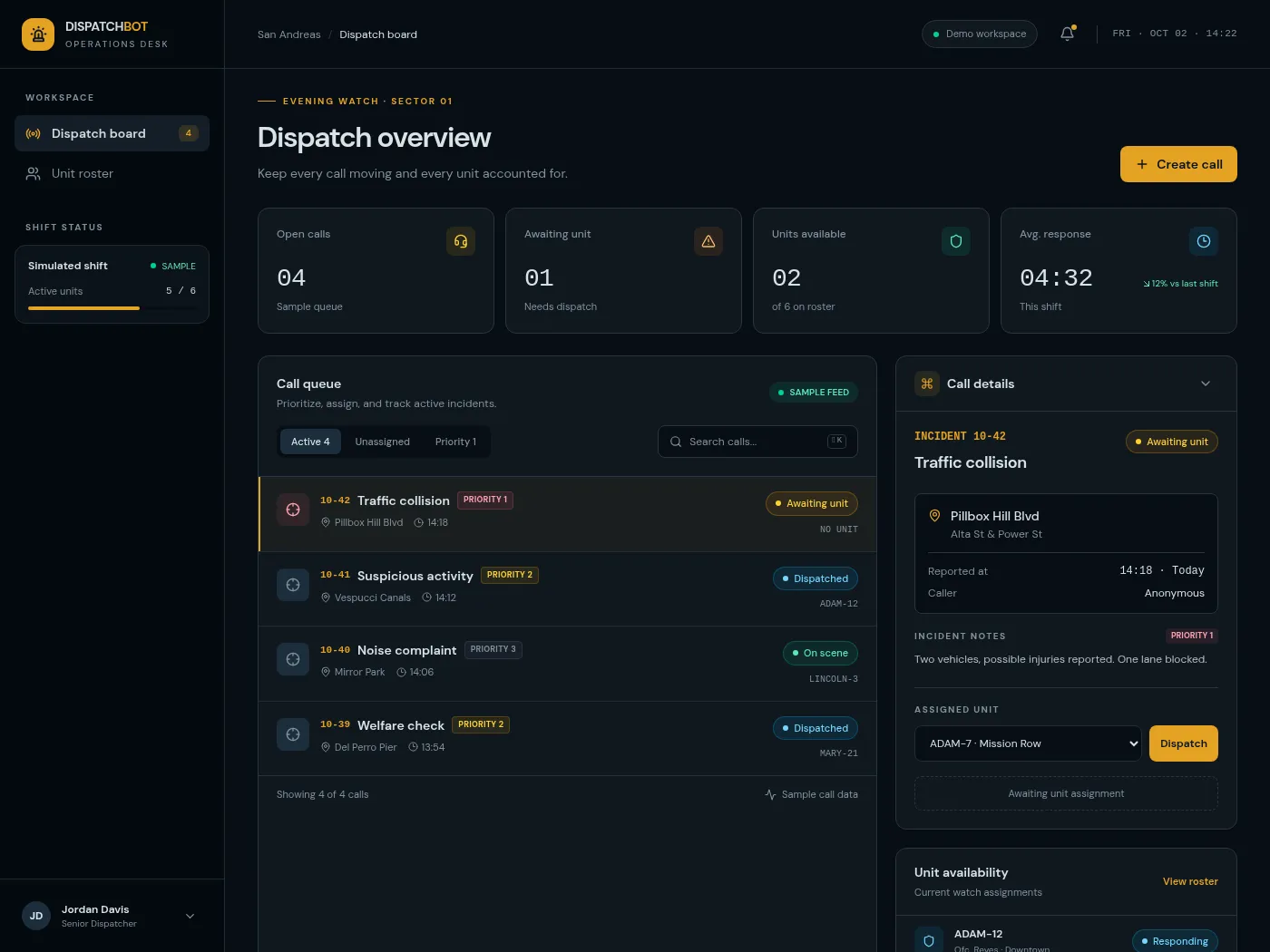 DispatchBot Pro