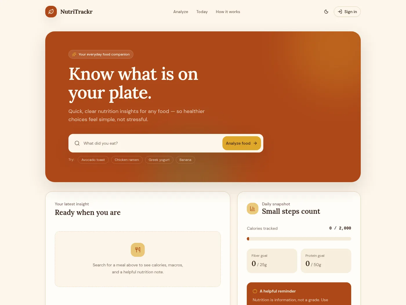 NutriTrackr