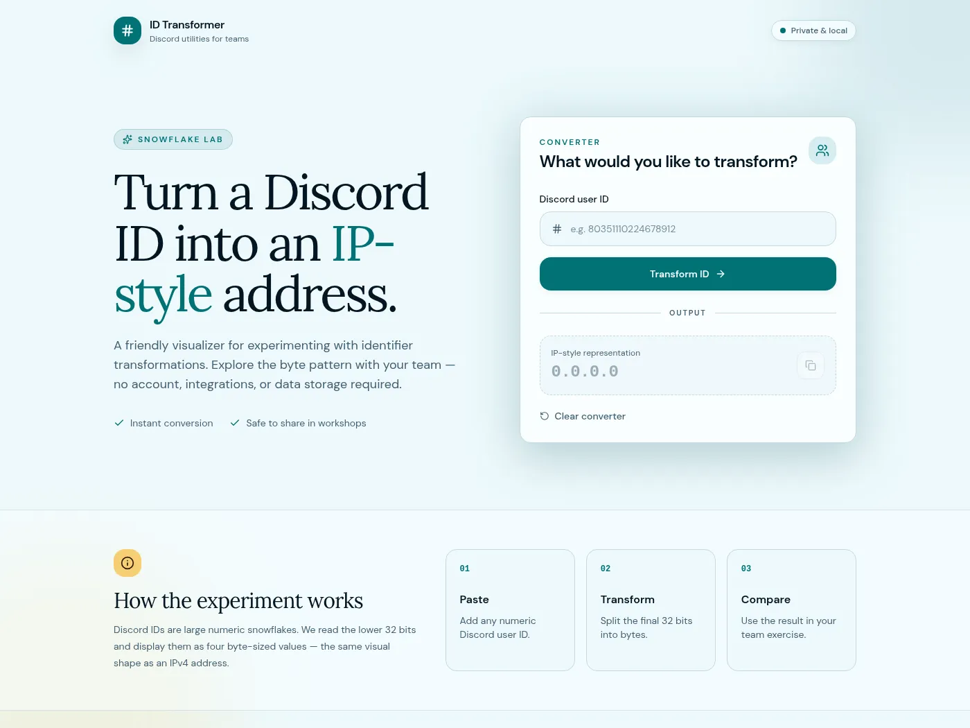 Discord ID Transformer
