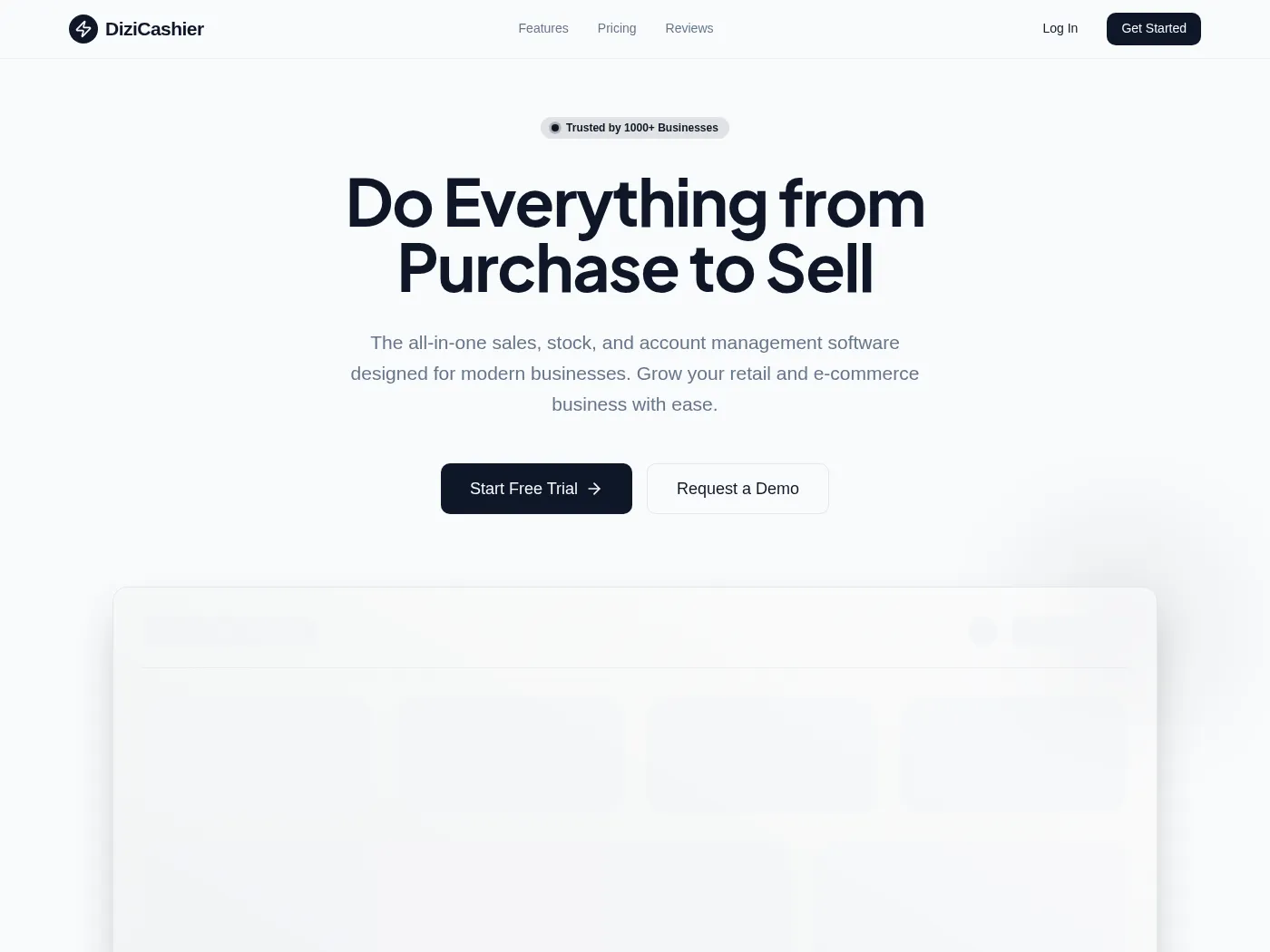 DiziCashier SaaS Clone