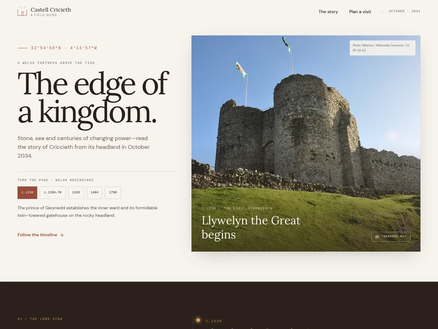 Criccieth Castle 2034