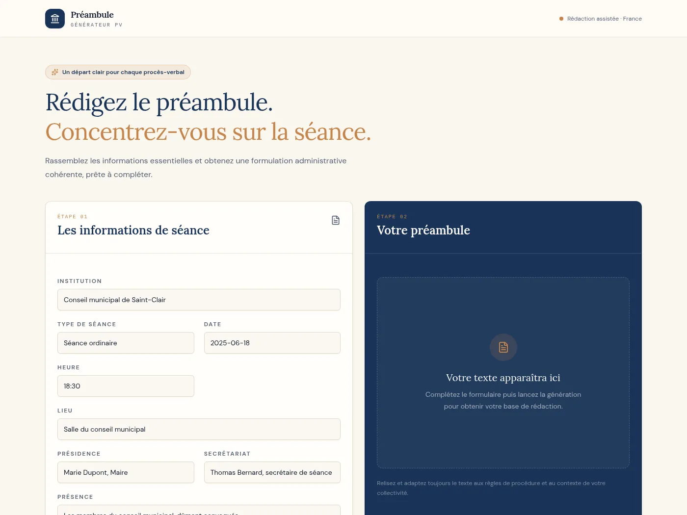 Préambule Générateur PV