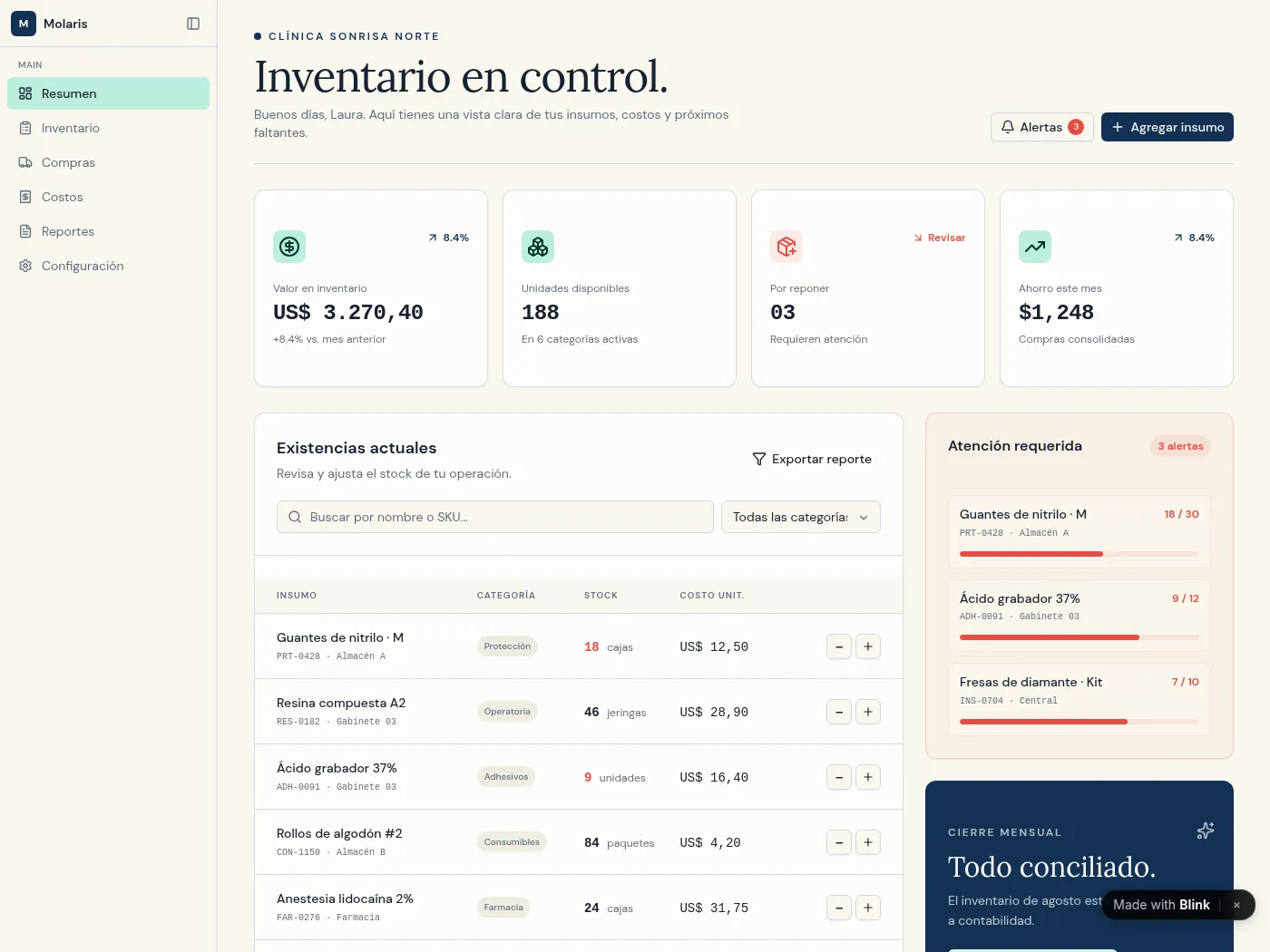 Dental Inventory Suite
