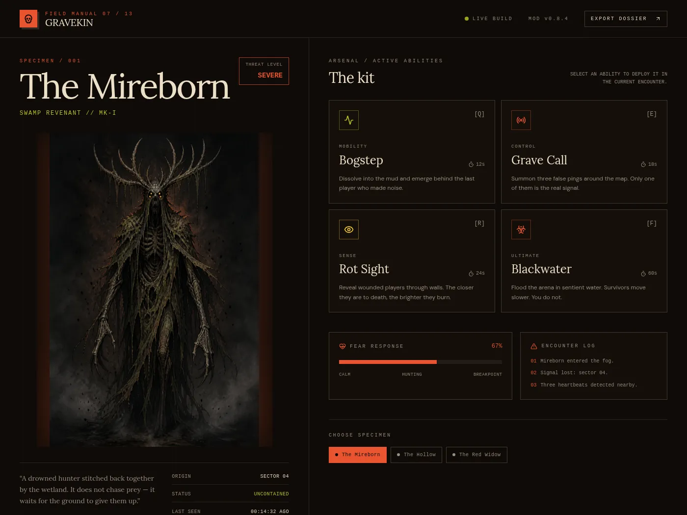 Creature Horror Mod