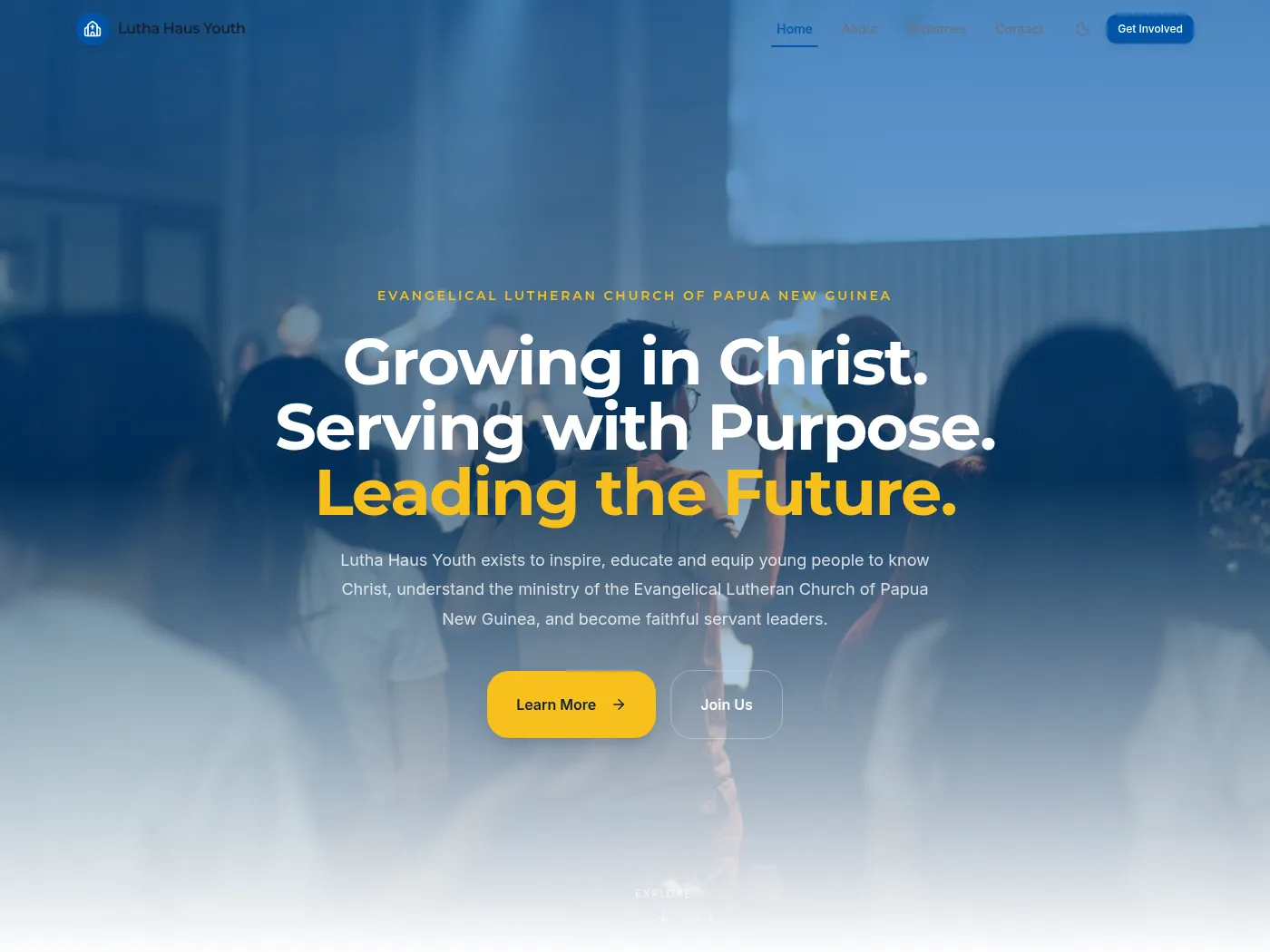 Lutha Haus Youth Website