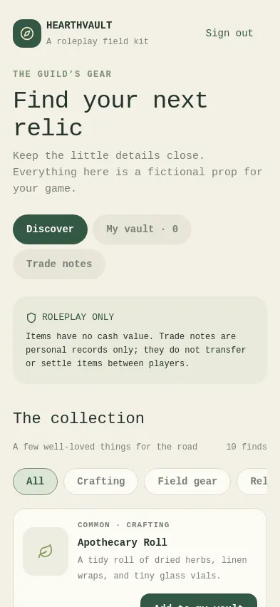 LARP Wallet Hub