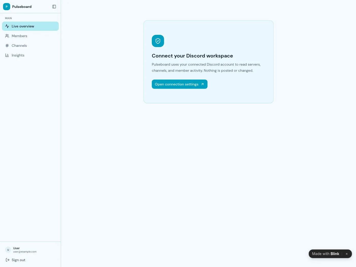 Discord Insight Tracker