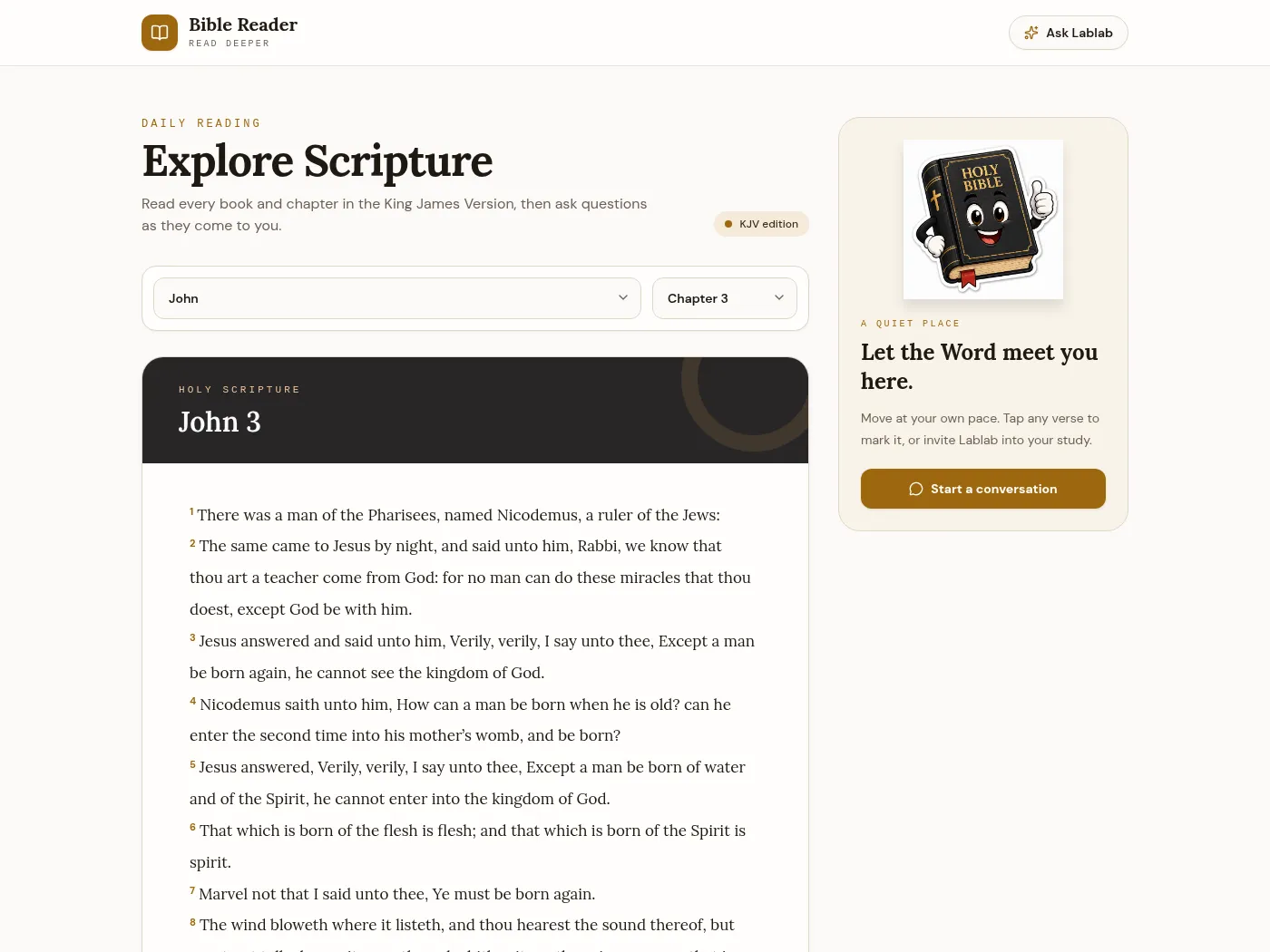 Bible Reader AI