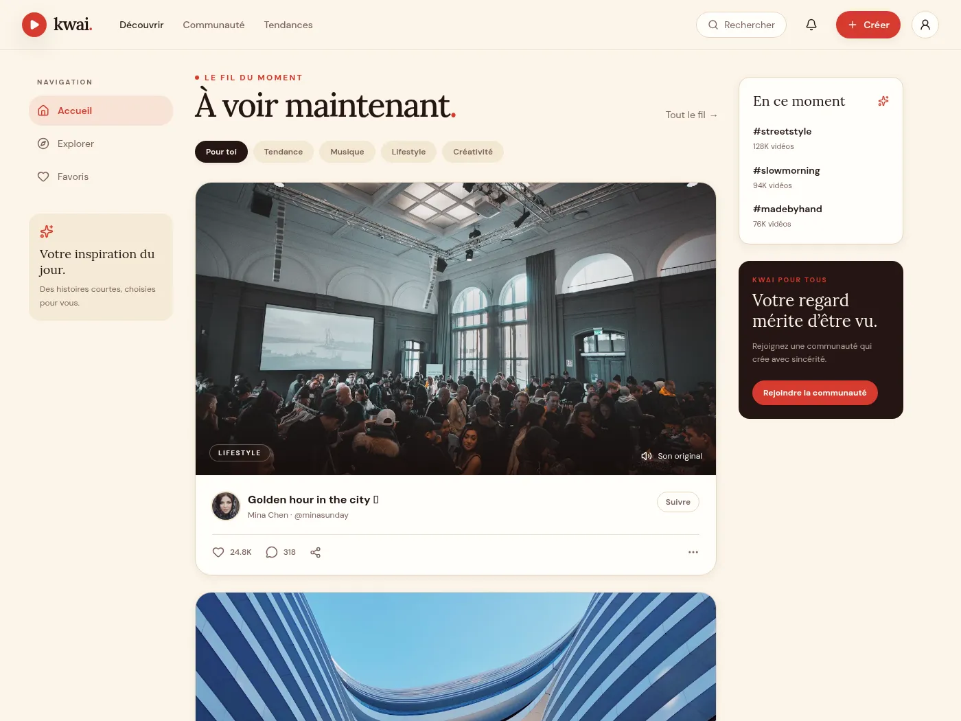 Kwai Video Community